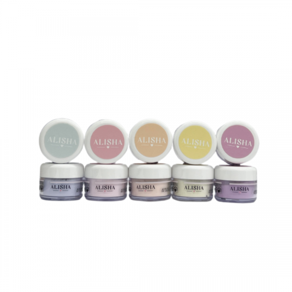 Colección Pastel/Acrylic Powder/Polvo Acrilico de colores/Porcelana-10g ...