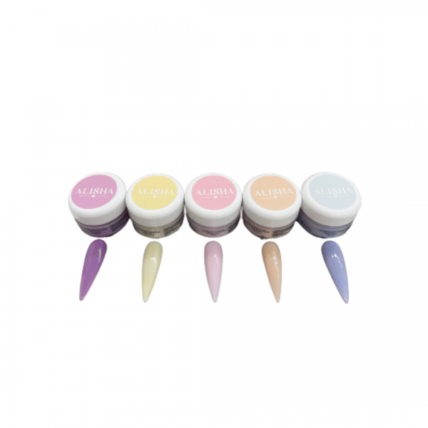 Colección Pastel/Acrylic Powder/Polvo Acrilico de colores/Porcelana-10g ...